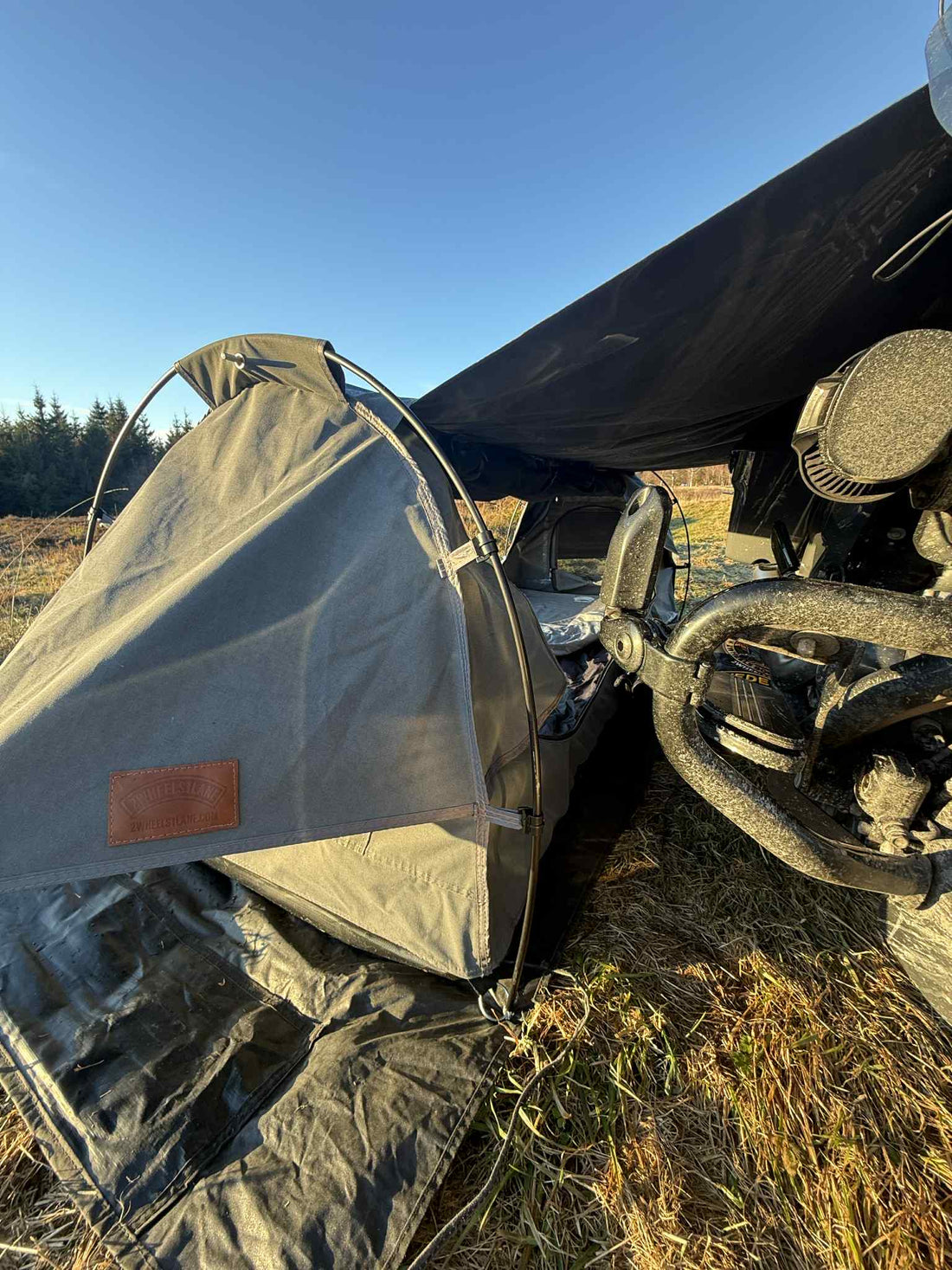 Motorcycle Solo Camping Tips | Best Motorcycle Camping Tent for Riders ...