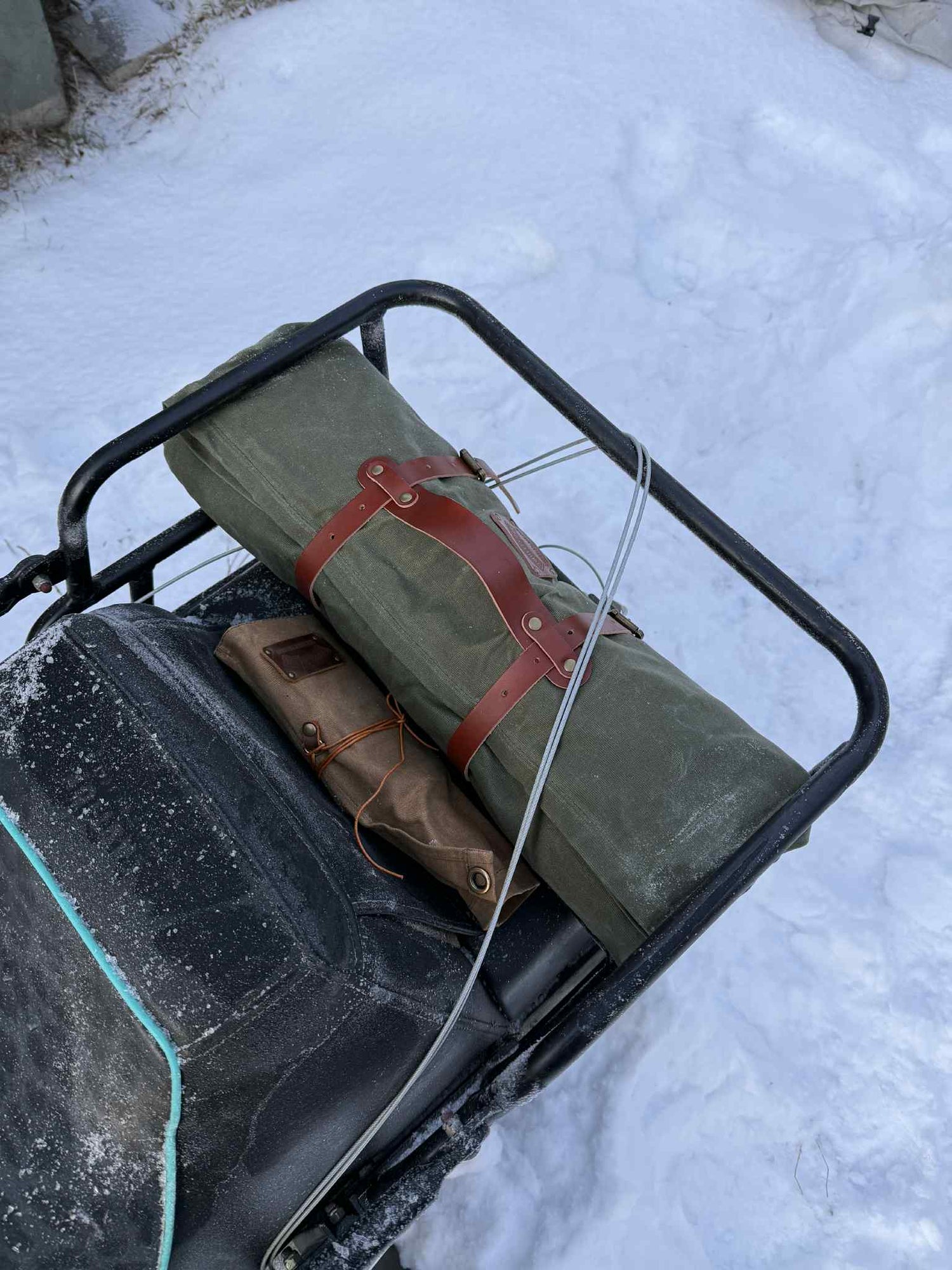 Why We Use Waxed Canvas for Moto Camping | 2Wheels1Lane